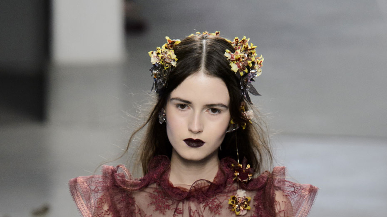 Юбилейный показ Rodarte на Неделе моды в Нью-Йорке