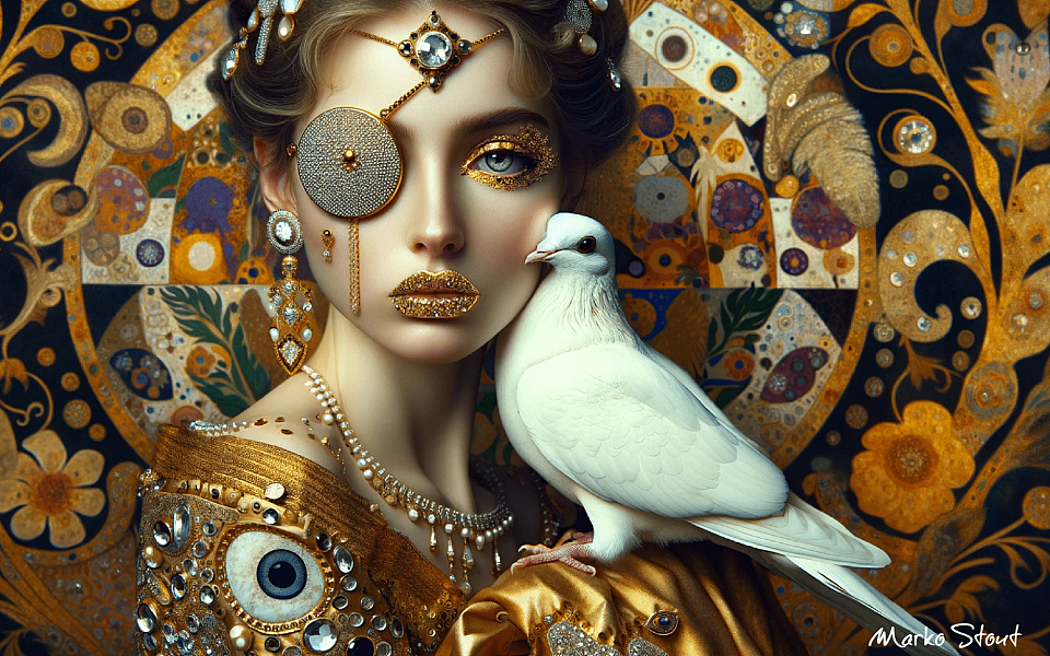 Marko Stout Transforms Glamour into an Art Form