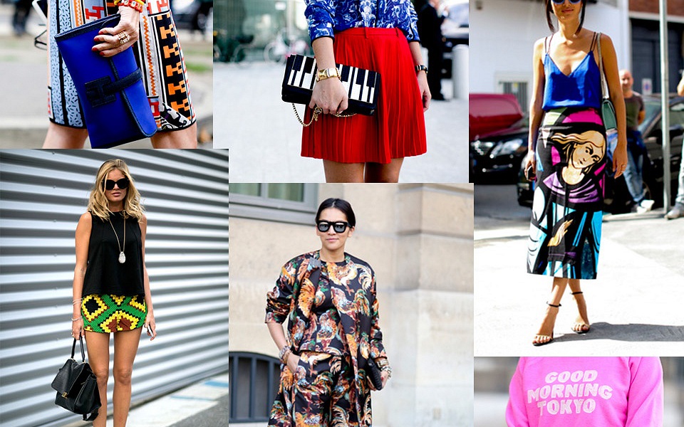 50 street style образов с принтами